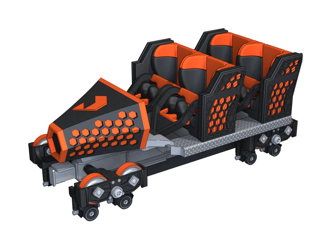 Prusa Coaster by 3D.Printed.Roller.Coasters | Download free STL model ...