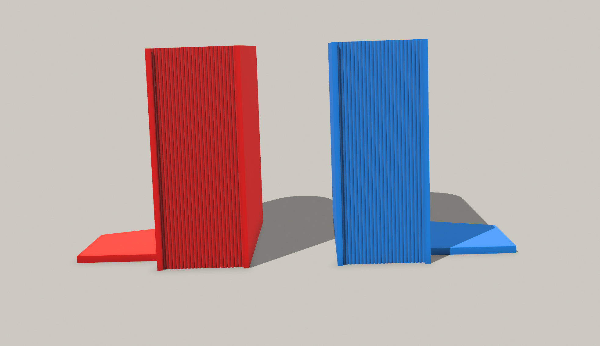Corner Book shaped book Mark Holder by Stemonkey | Download free STL ...