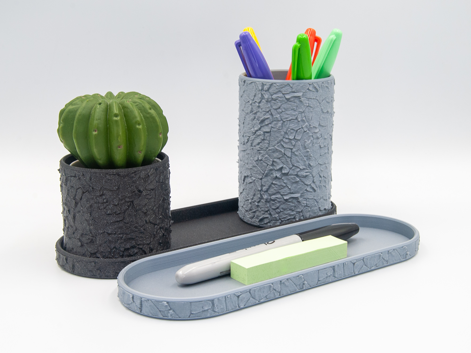 Rock Desk Organizer by Bamingo Design | Printables Store