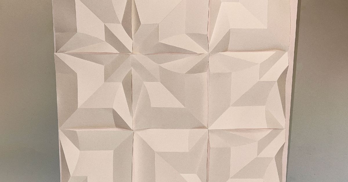 Decorational Tile Tracing and Folding Guide by KackyJacky | Download ...