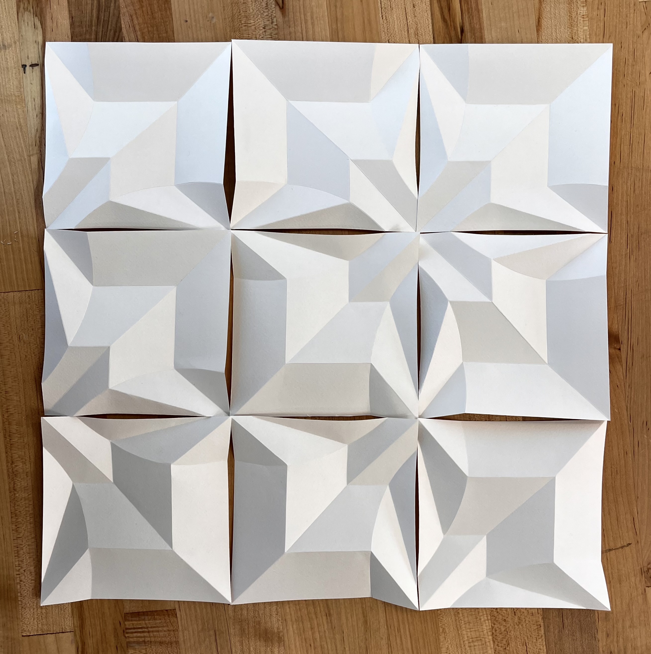 Decorational Tile Tracing and Folding Guide by KackyJacky | Download ...