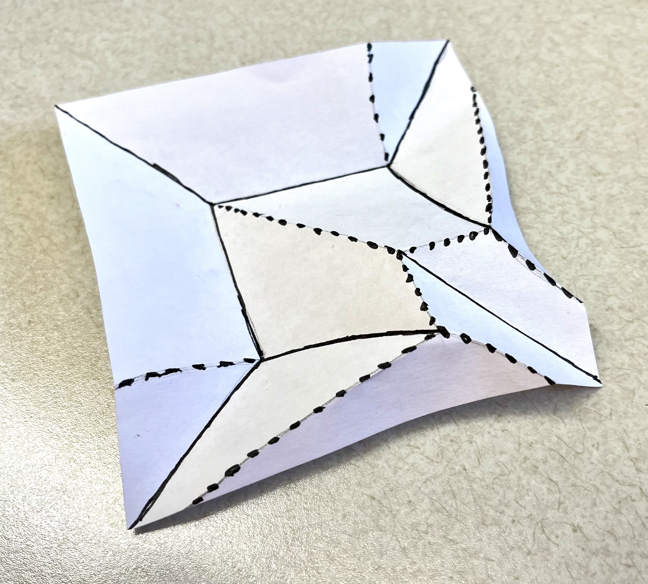 Decorational Tile Tracing and Folding Guide by KackyJacky | Download ...