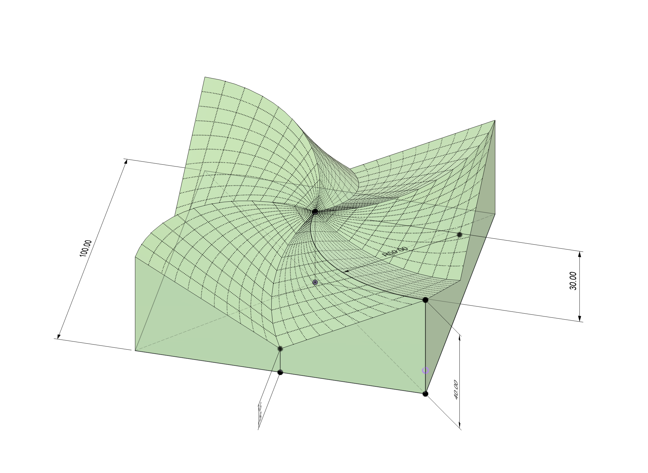 Huffman Crease Pattern by mscalora | Download free STL model ...