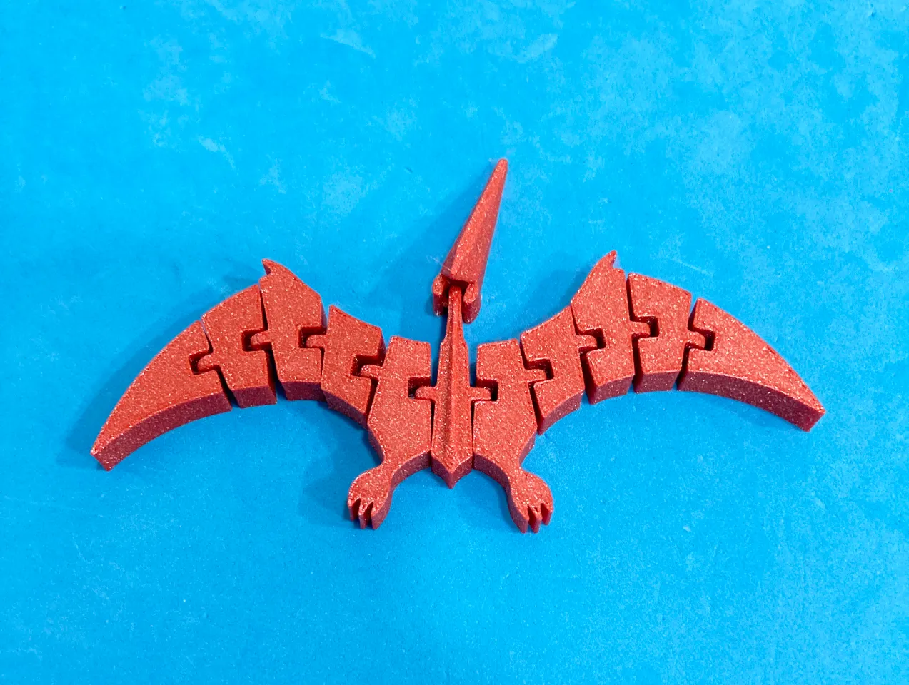 Articulated pterodactyl / Pterodáctilo articulado by Franchescor ...