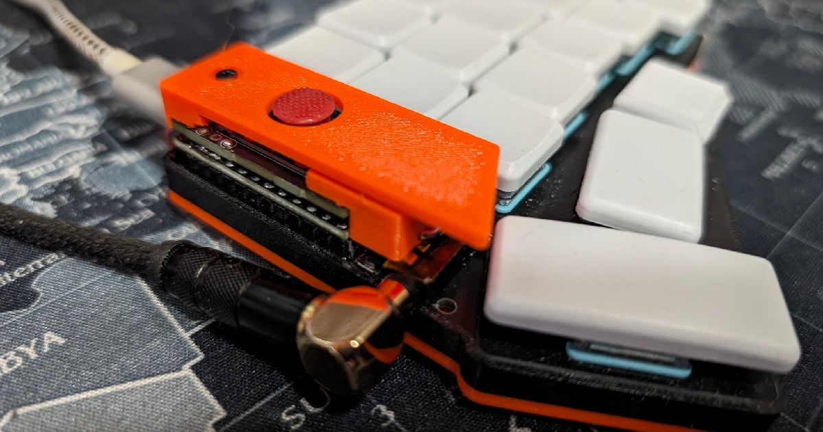 Holykeebs Trackpoint Mouse Button by SuperAmi | Download free STL model ...