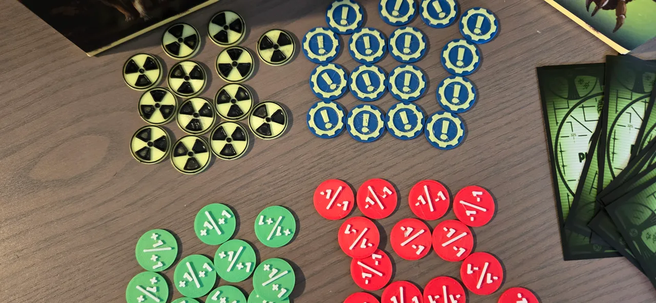 Fallout MTG Commander Deck Tokens by mike hielscher | Download free STL ...