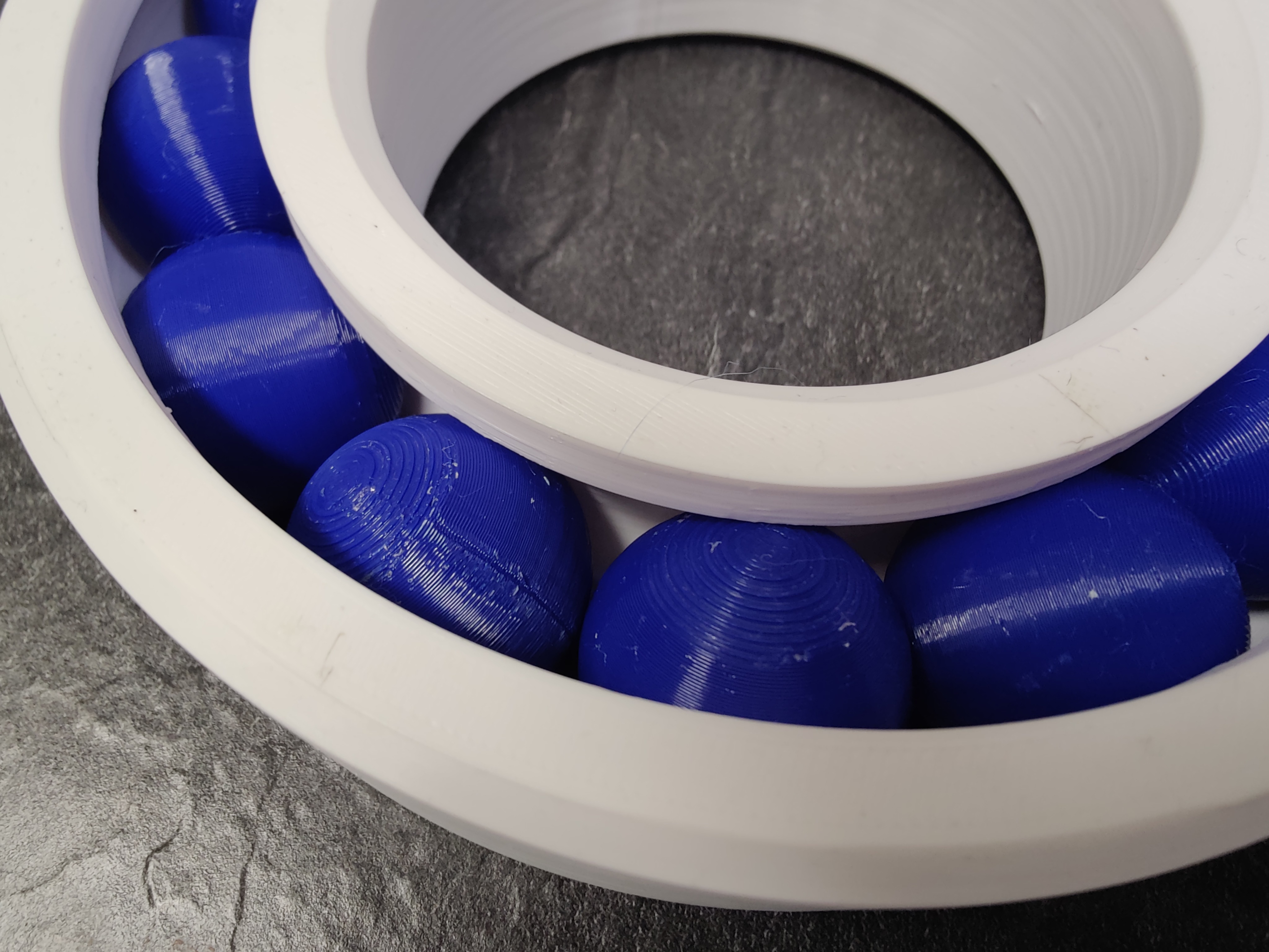Giant 200mm ball bearing custom soluble supports by Spegelius ...