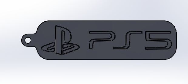 Playstation 5 (PS5) Keychain by Bogoljub | Download free STL model ...
