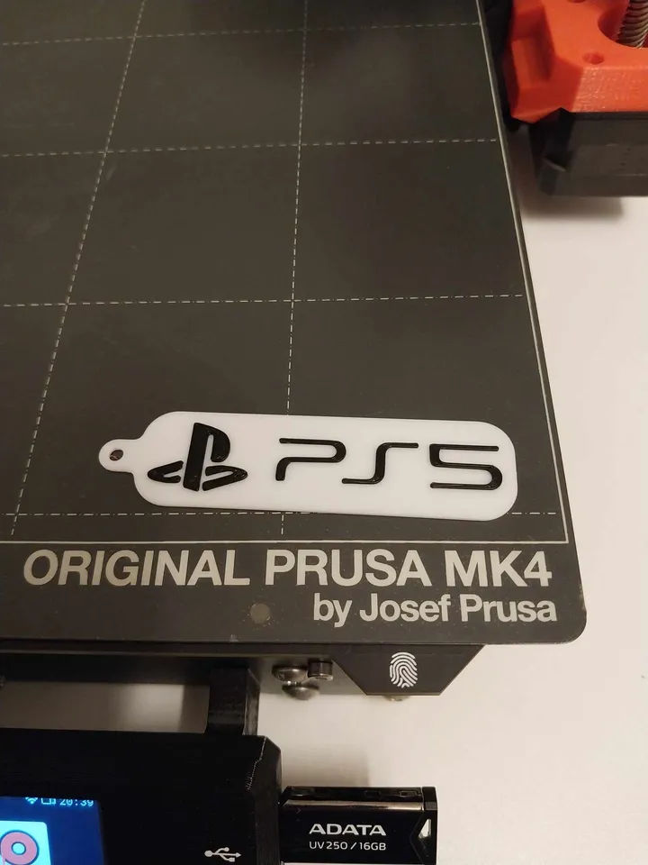 Playstation 5 (PS5) Keychain by Bogoljub | Download free STL model ...