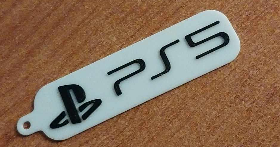 Playstation 5 (PS5) Keychain by Bogoljub | Download free STL model ...