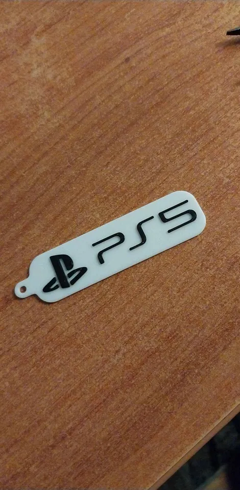 Playstation 5 (PS5) Keychain by Bogoljub | Download free STL model ...