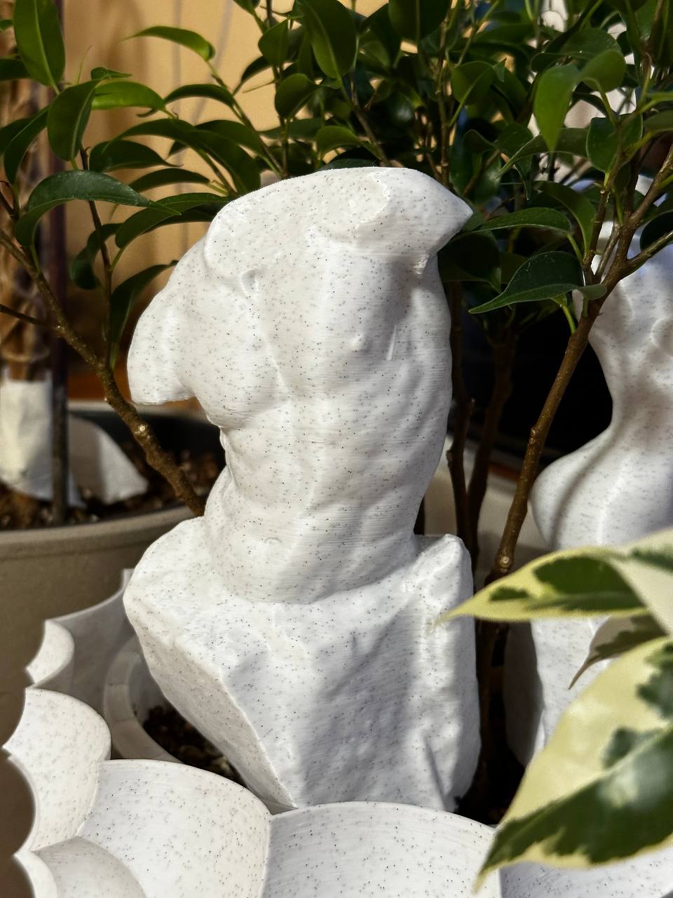 Male Body Carved out of Stone Statue by Atoi | Download free STL model ...