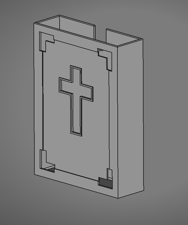 Bible Cover por waffelo | Descargar modelo STL gratuito | Printables.com