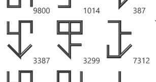 Cistercian Number Stencil by Scott Braskett | Download free STL model ...