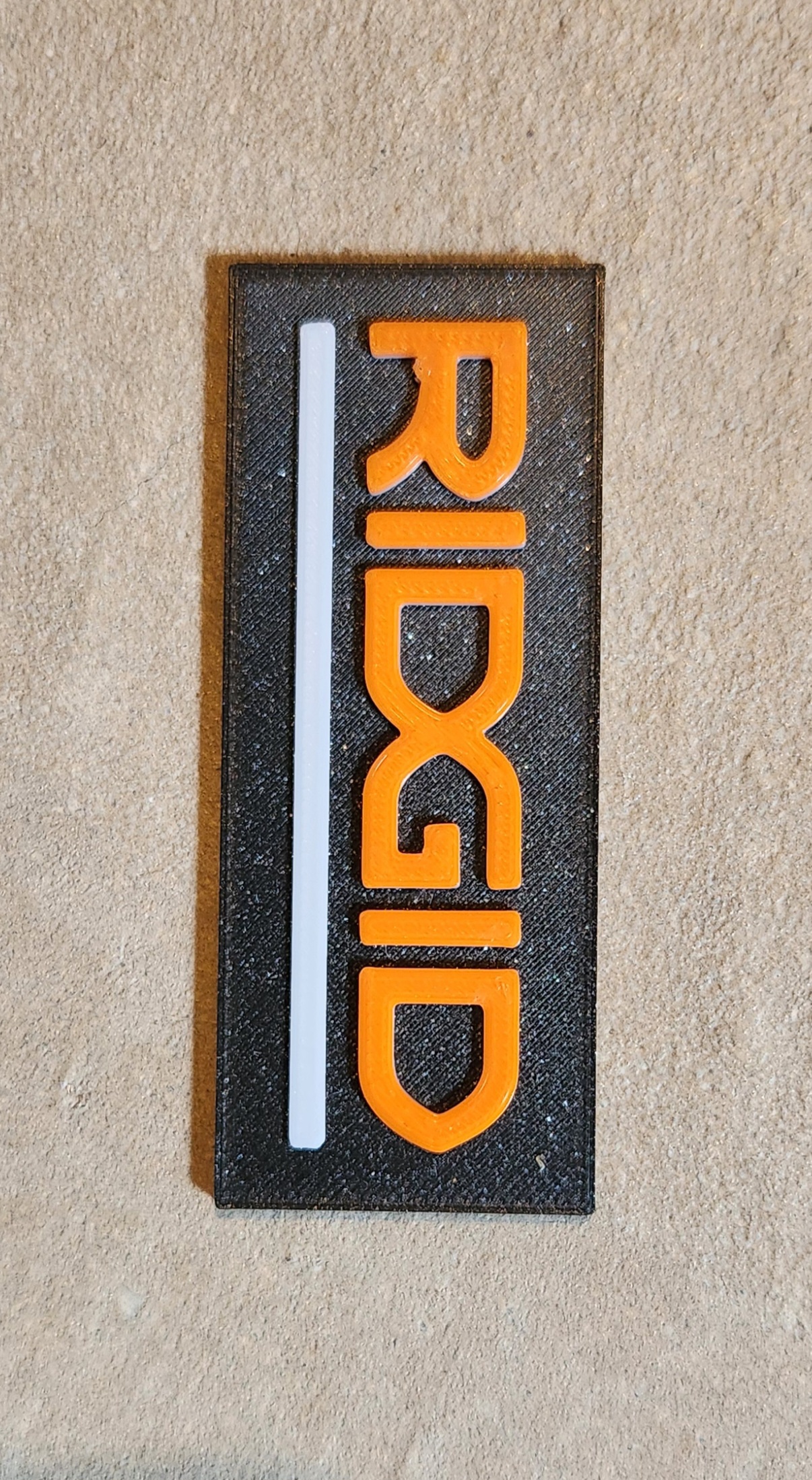 Ridgid Tool Logo by KobraC0mmander | Download free STL model ...