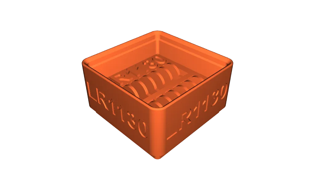 Gridfinity Stackable Battery Tray (LR1130, LR54) by Alex | Download ...