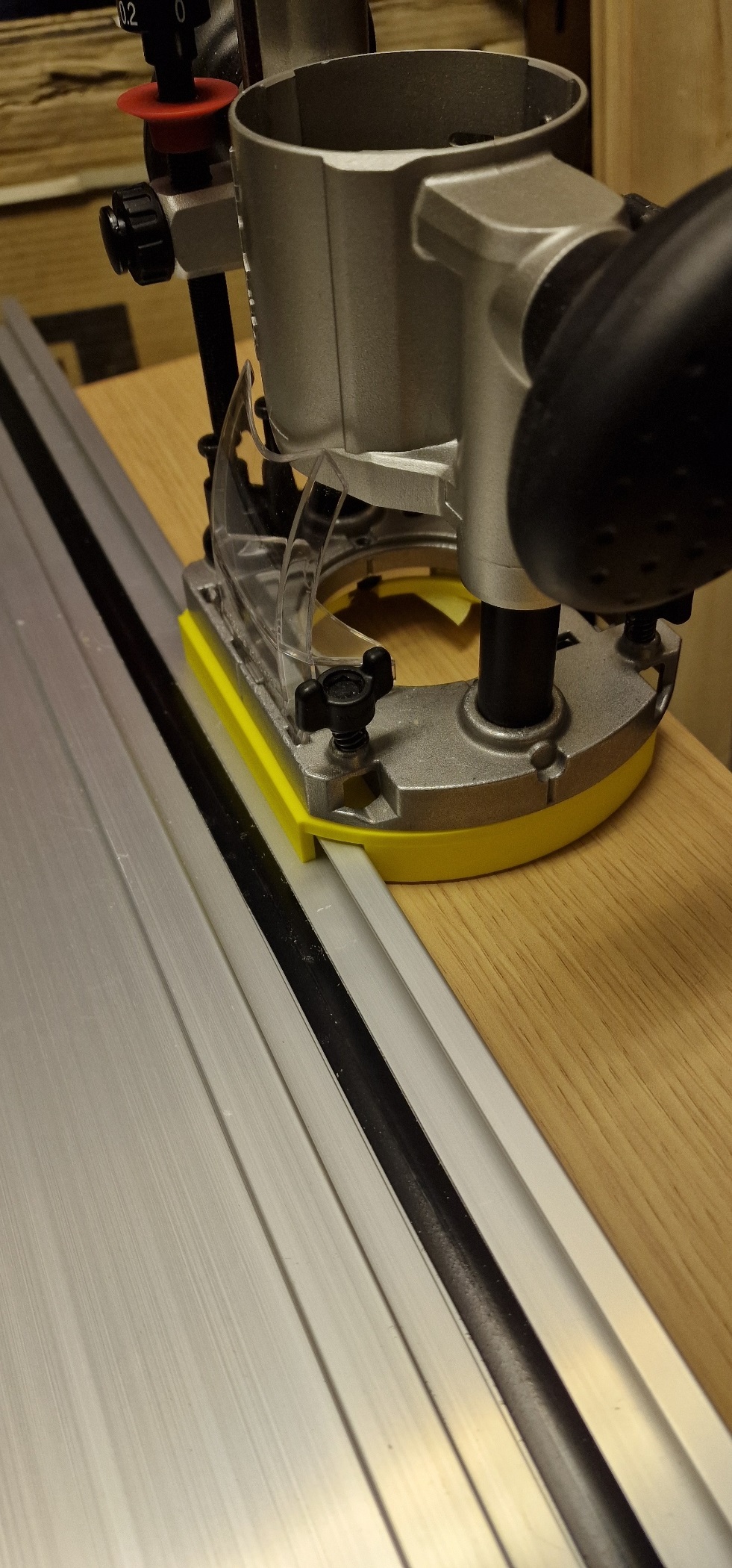 Router Adapter for Makita DRT50 Plunge Base for the Parkside Plunge Saw ...