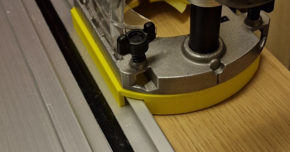 Router Adapter for Makita DRT50 Plunge Base for the Parkside Plunge Saw ...