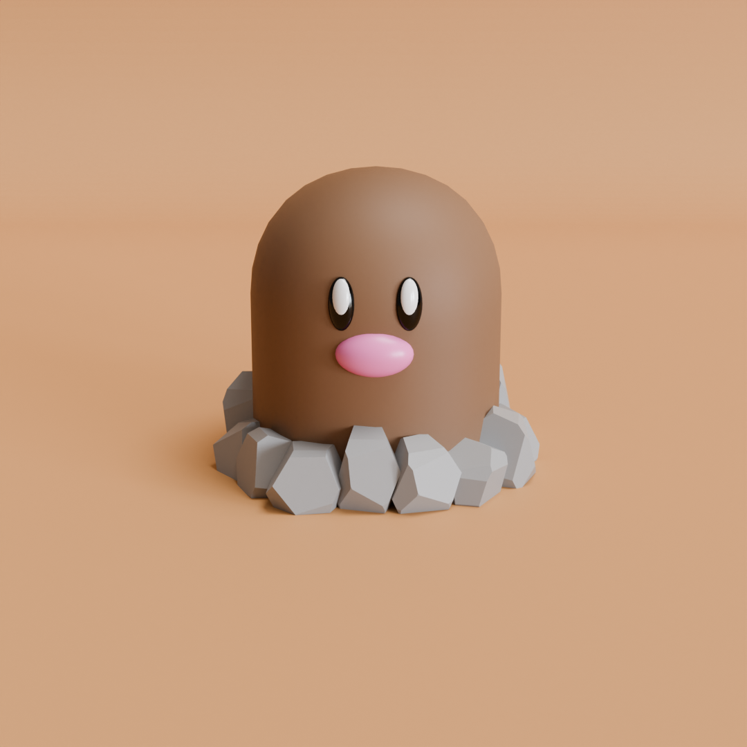 Diglett by MarLeo | Download free STL model | Printables.com