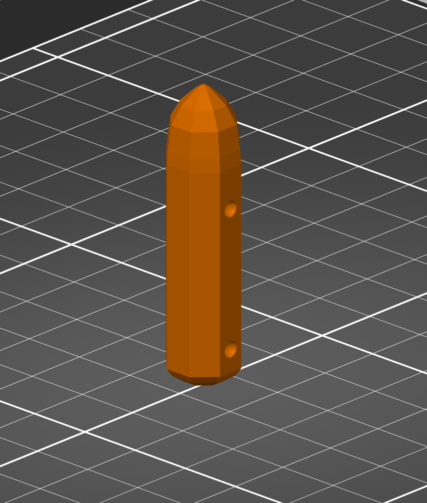 Low-poly Space Shuttle External Fuel Tank by Jeff | Download free STL ...