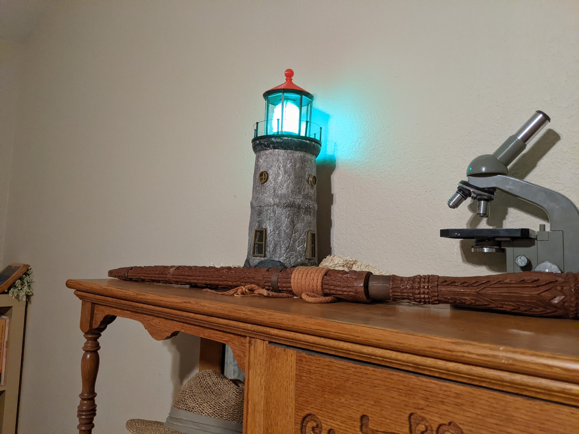 Ceramic Tower Lighthouse Lamp Conversion by ManOnTheMoonStudio ...