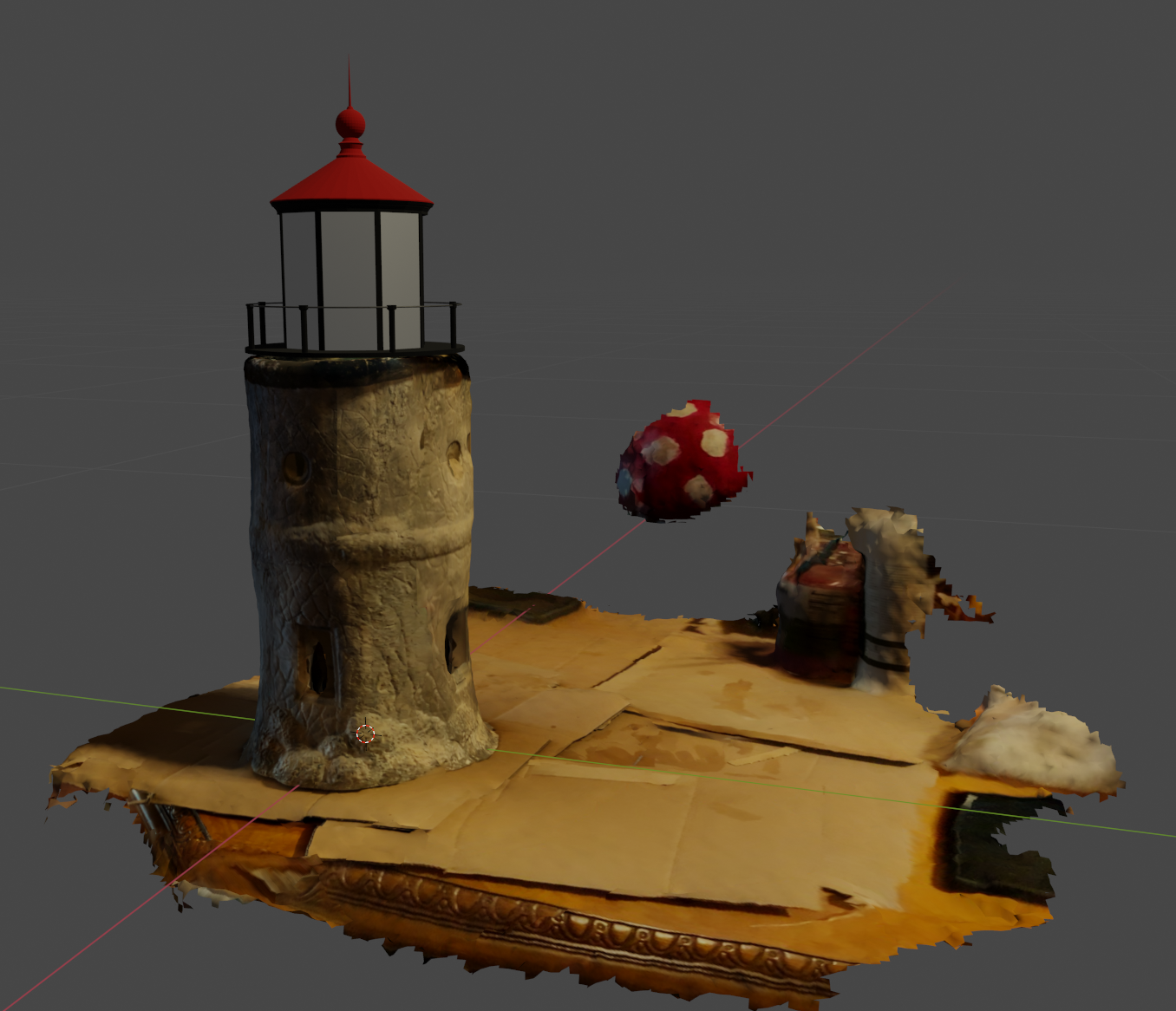 Ceramic Tower Lighthouse Lamp Conversion by ManOnTheMoonStudio ...