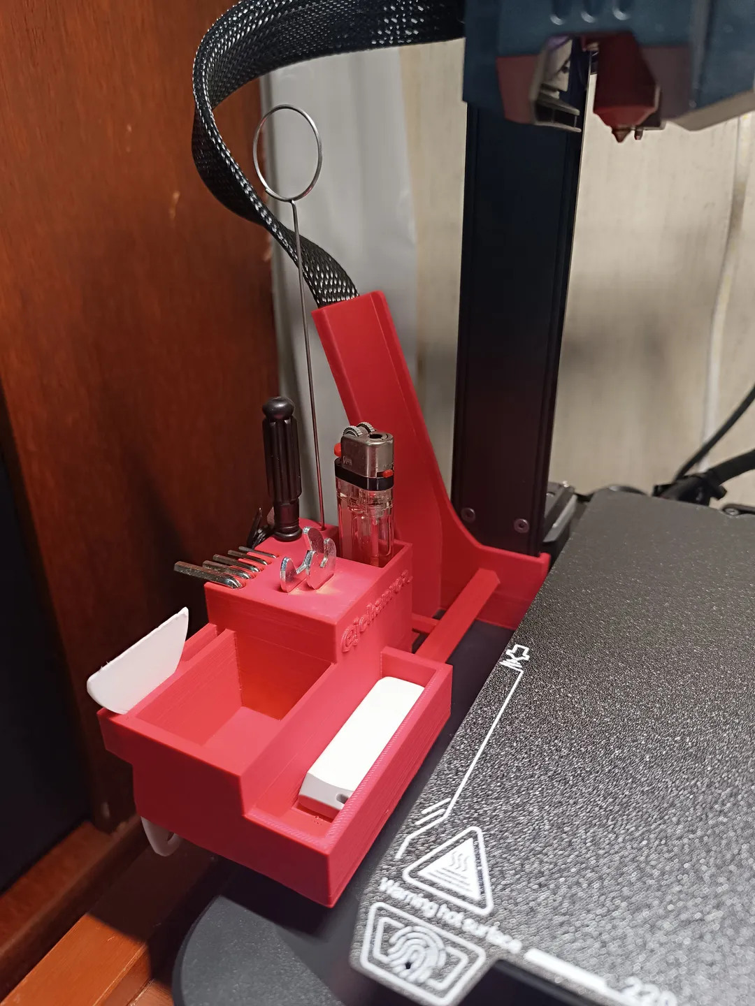 Ender-3 V3 KE/SE - Tool and High Cable Holder V3 by Creartivo 3D ...