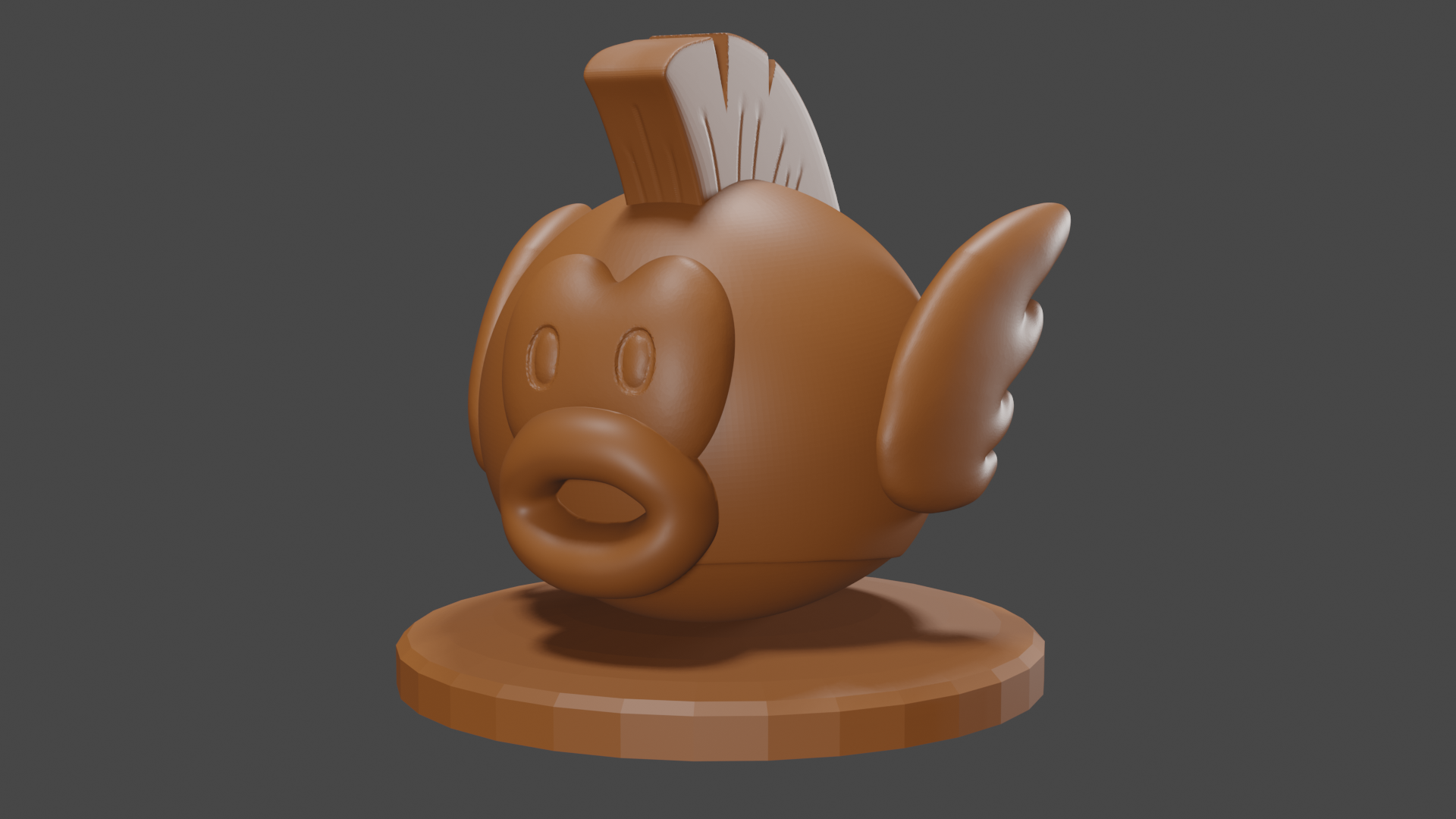 Mario inspired, Cheep Cheep , Tabletop DnD miniature by ...