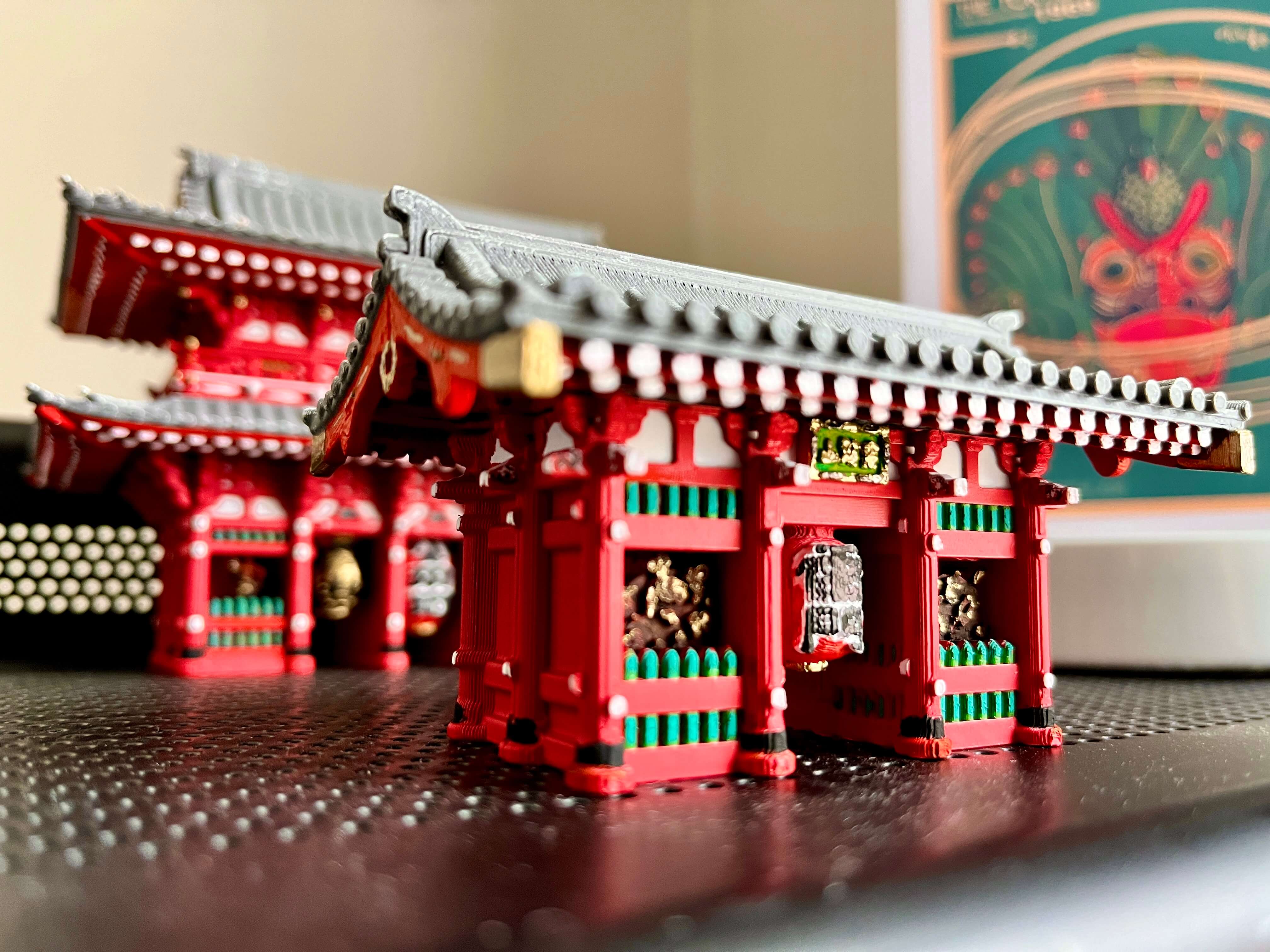 Kaminarimon "Thunder Gate" 雷門 - Asakusa, Tokyo, Japan por MiniWorld3D ...