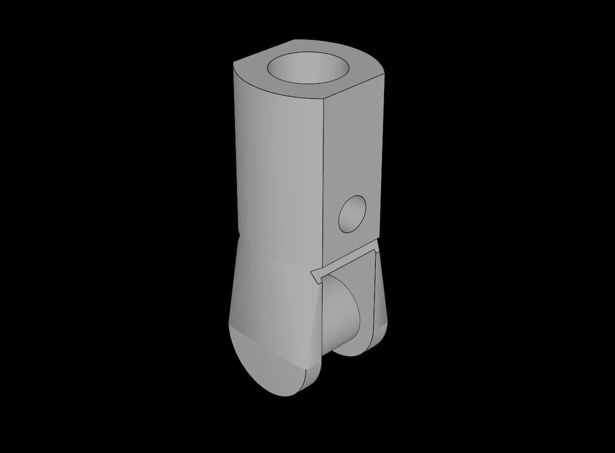 Lego Compatible (23443.dat) Bar Tube with Handle by thall72 | Download ...