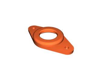 2 piece hook hanger by ARTEngineering | Download free STL model ...
