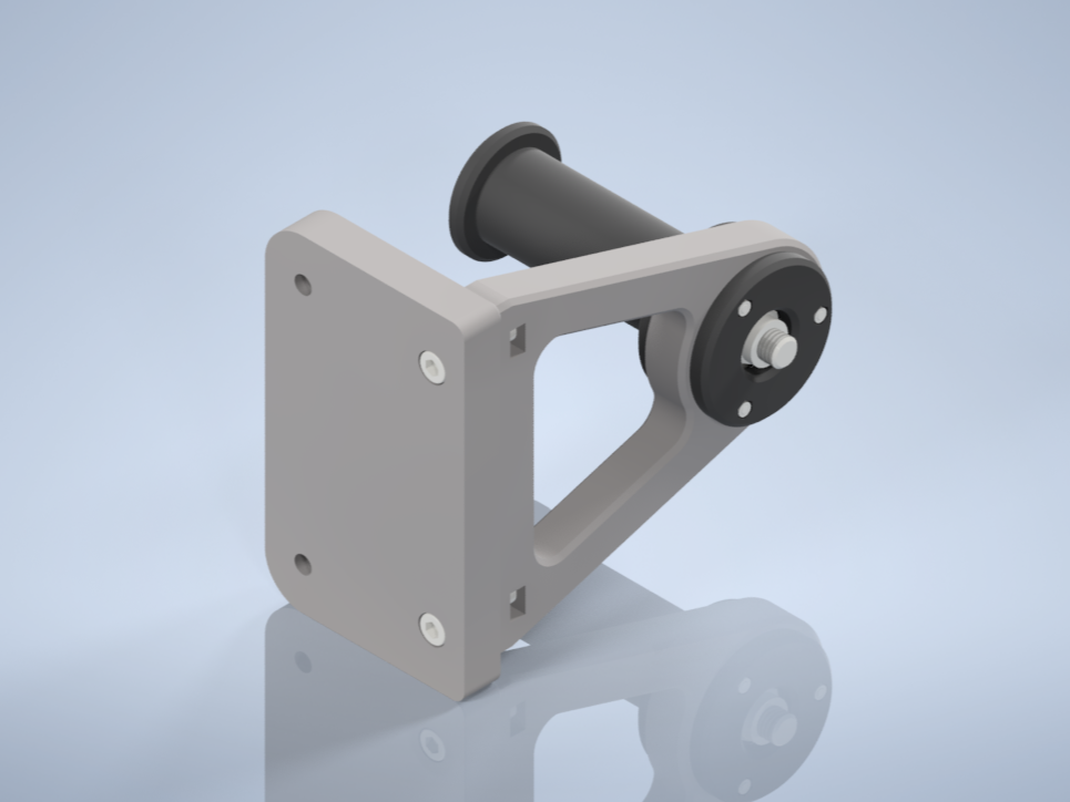 Spool holder with bearing for IKEA BESTA PAX by PRINTER | Download free ...