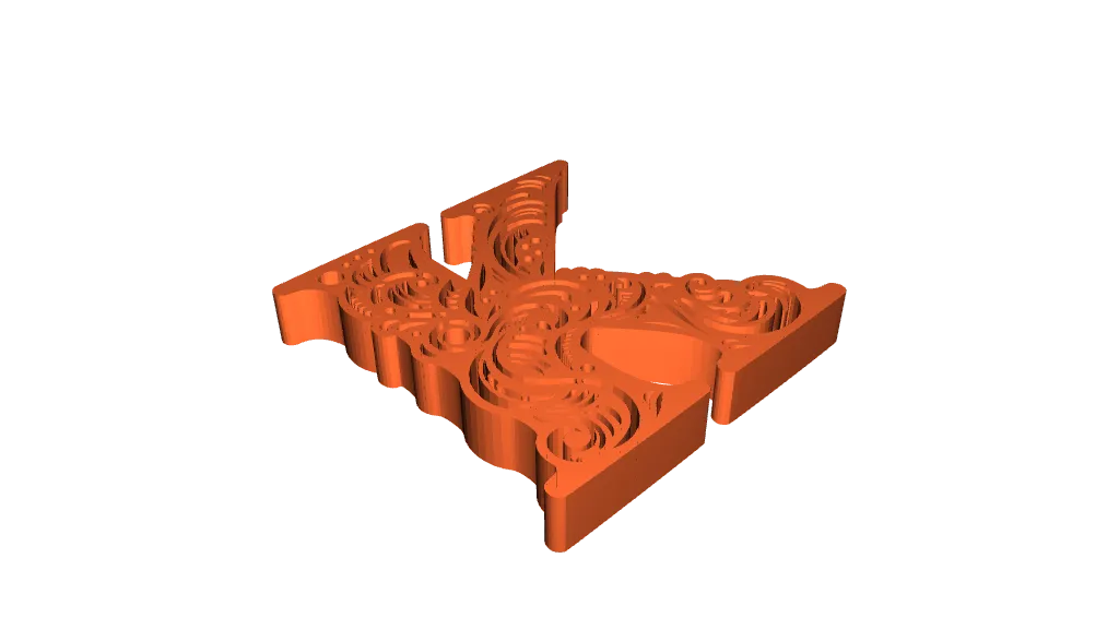 standing initial: letter K by Nina Máčová | Download free STL model ...