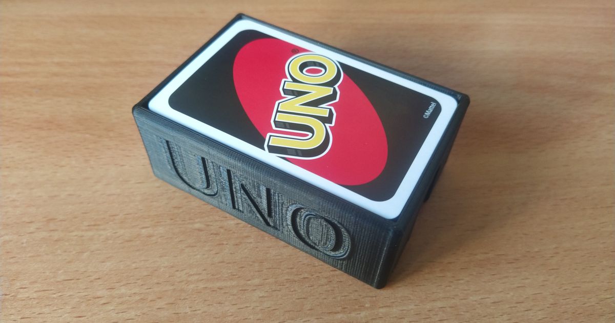 caja UNO - UNO case by miquel S.G. | Download free STL model ...