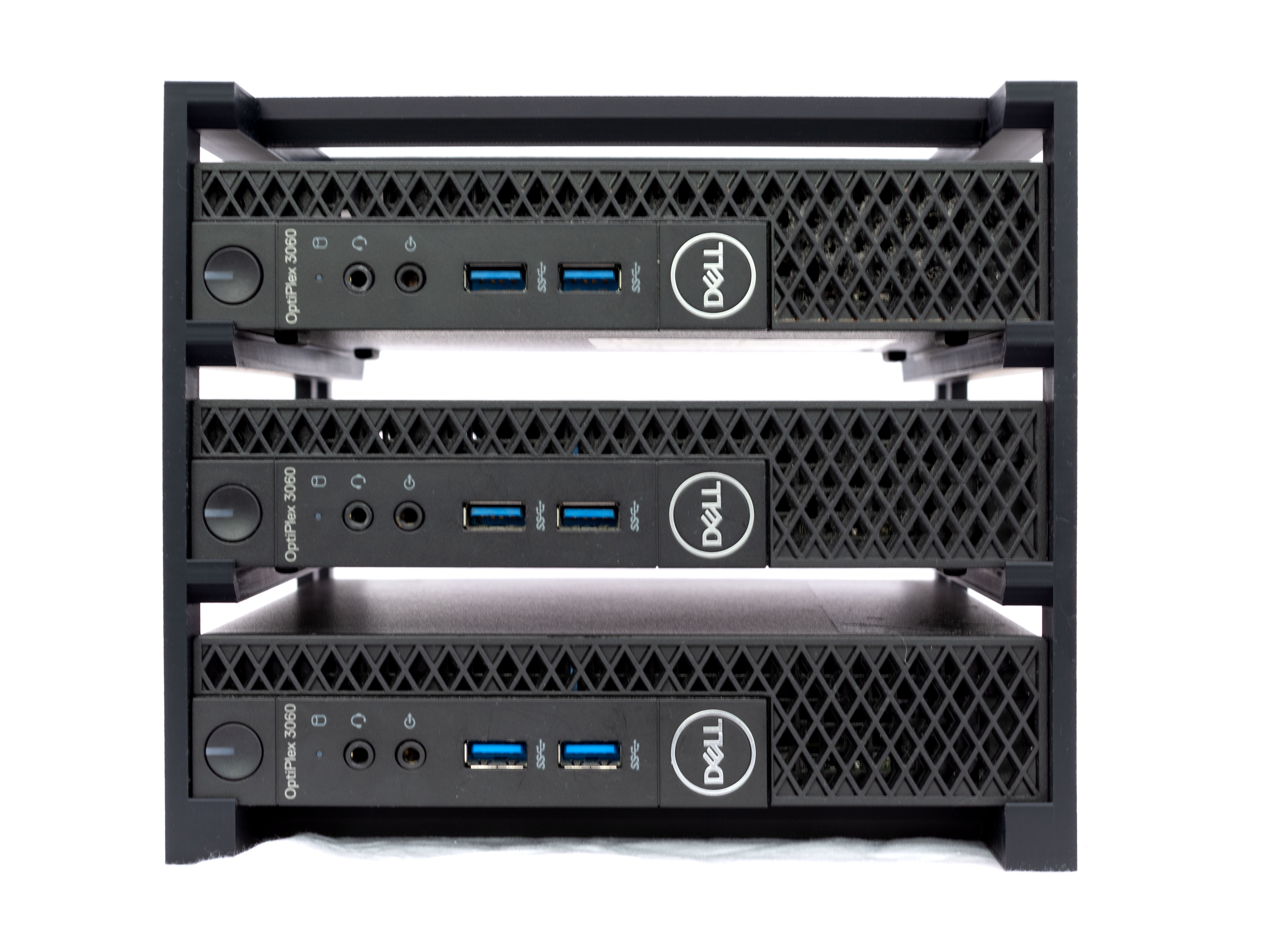 Dell Optiplex Micro Rack by arthertm3d | Download free STL model ...
