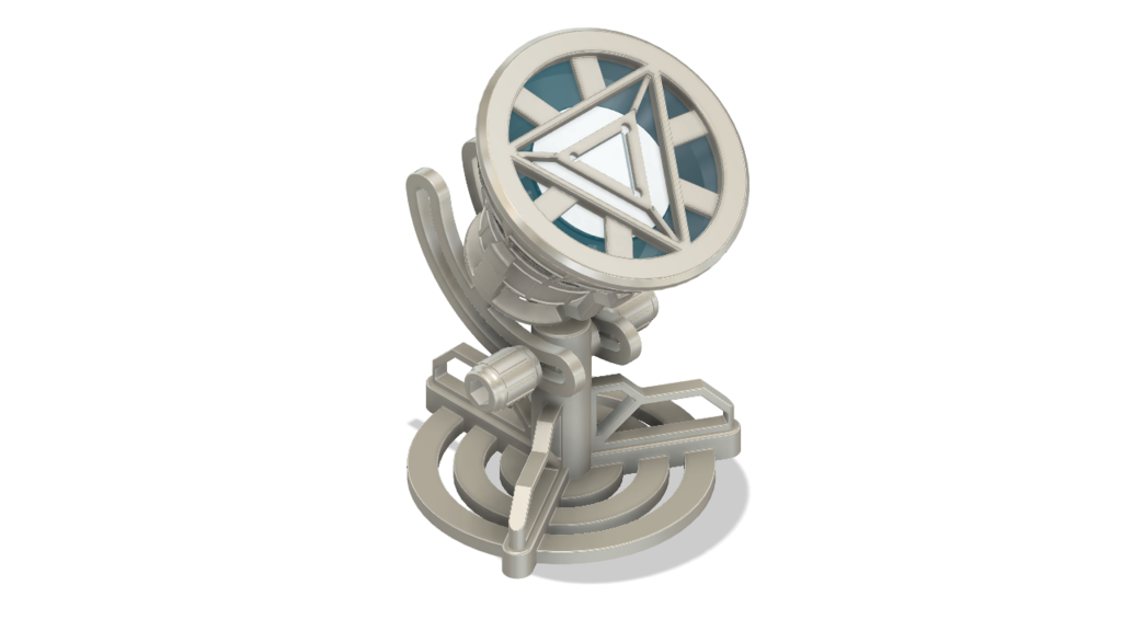 Arc Reactor (New element) with stand & RGB SMART LED lighting by Rogue ...