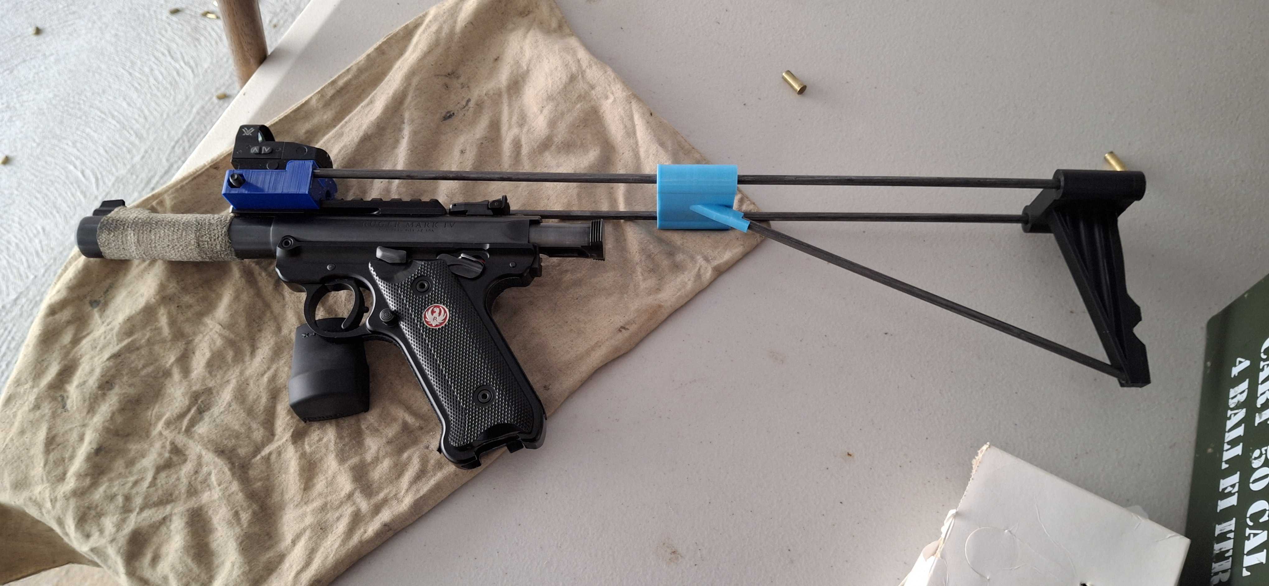 Vortex Venom Red Dot stock adapter ruger mrk 4 by sir miss_alot ...