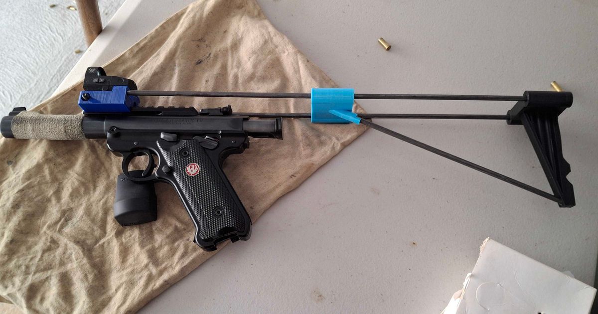 Vortex Venom Red Dot stock adapter ruger mrk 4 by sir miss_alot ...