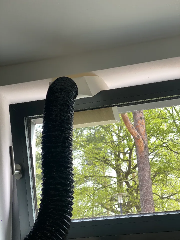 Window adaptor for 100mm ventilation pipe (growtent ventilation) by ...