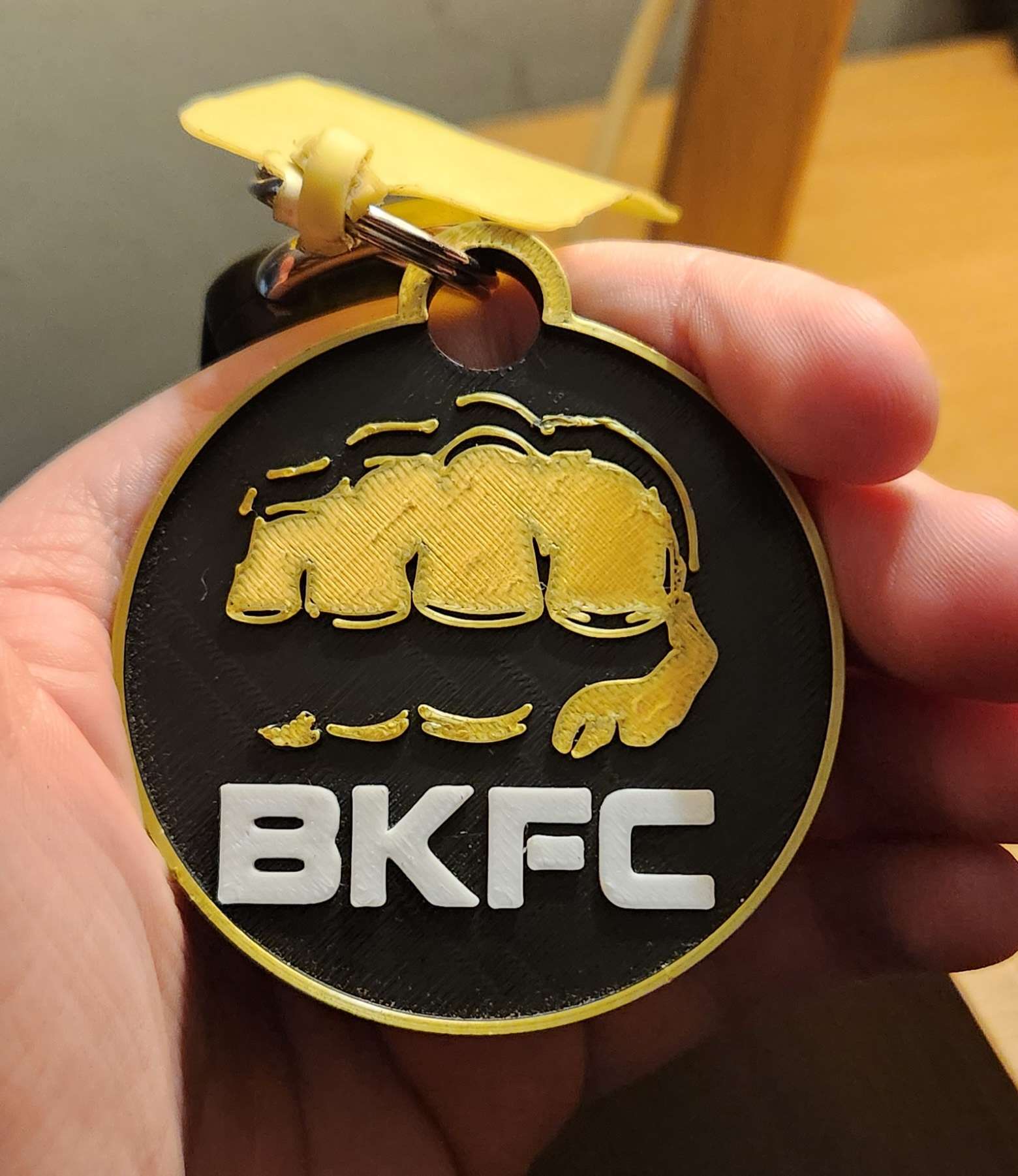 BKFC (Bare Knuckle Fighting Championship) Keyring by Jay4733 | Download ...