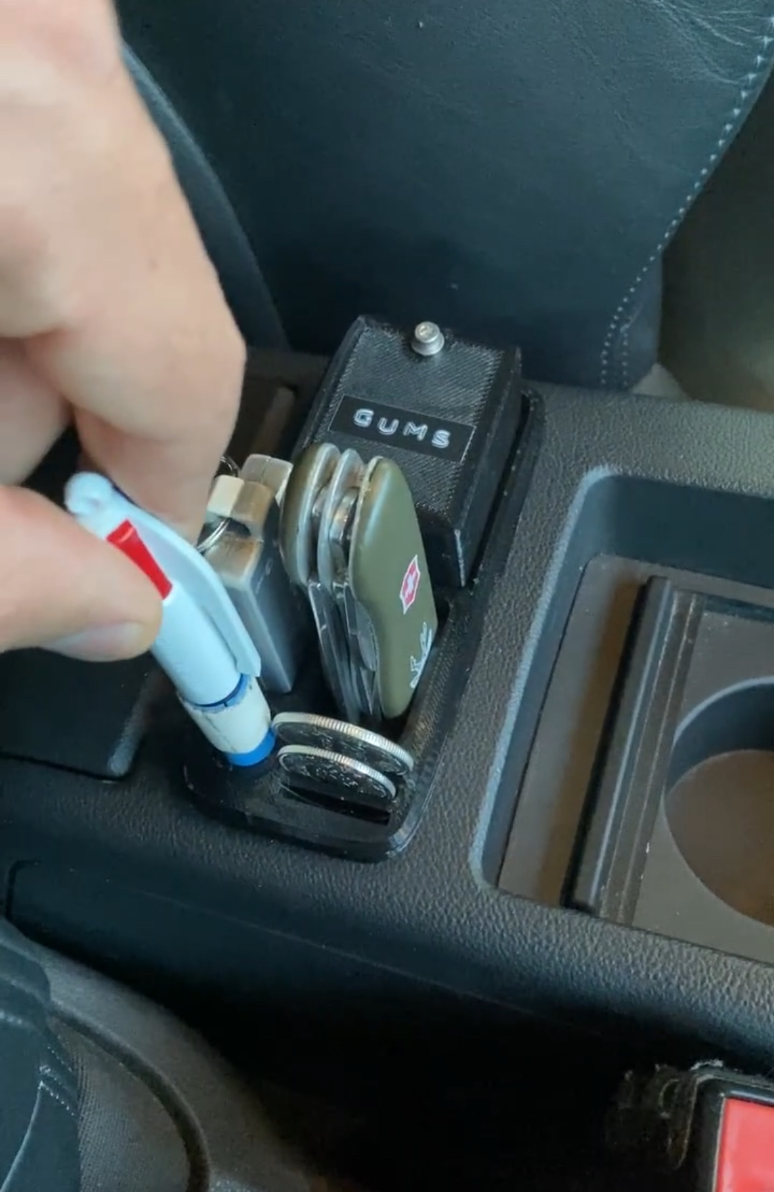 Audi A3 8P gum and money holder by lollopollo | Download free STL model ...