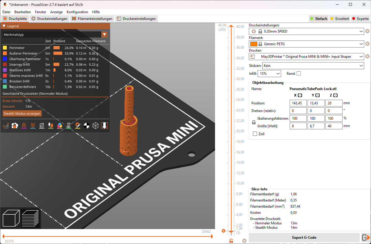 Pneumatic Push Tube Cover by may-engineering | Download free STL model ...