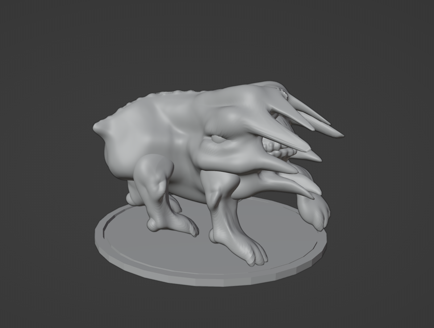 Nightmare Creature by Mr. Poly | Download free STL model | Printables.com