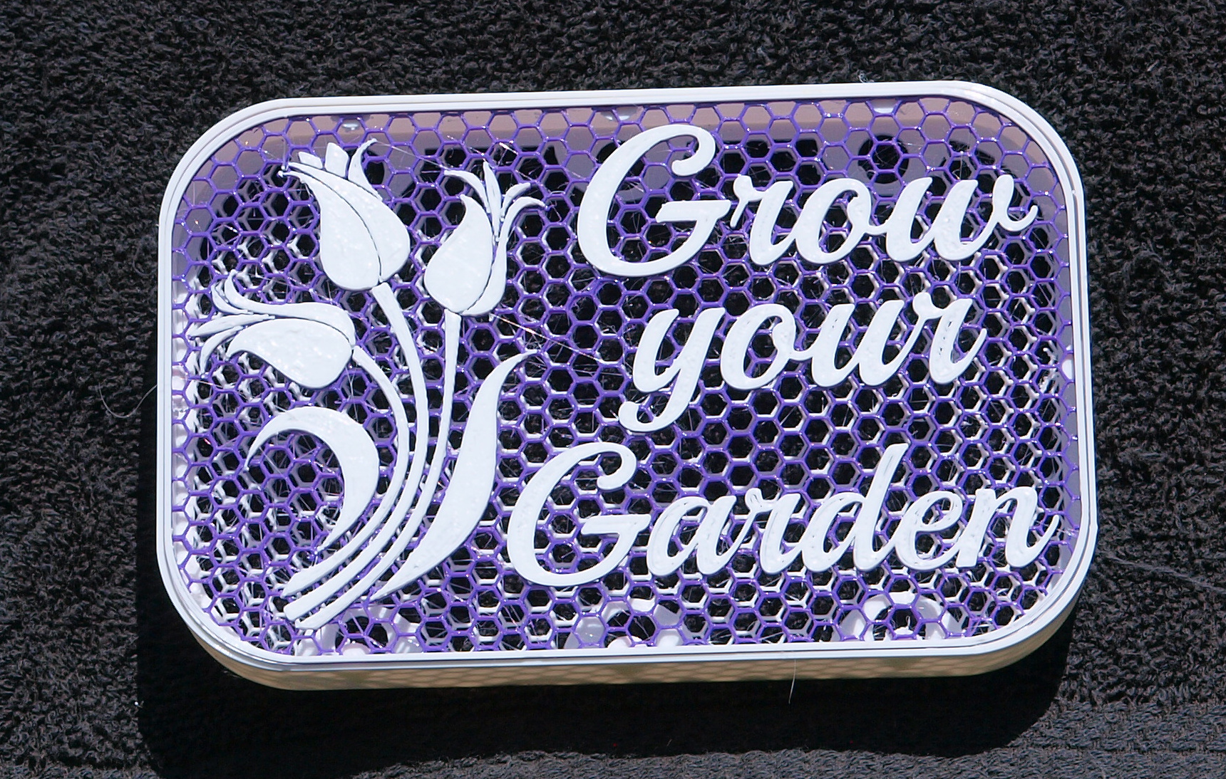 Grow your Garden sign by h2odragon | Download free STL model ...