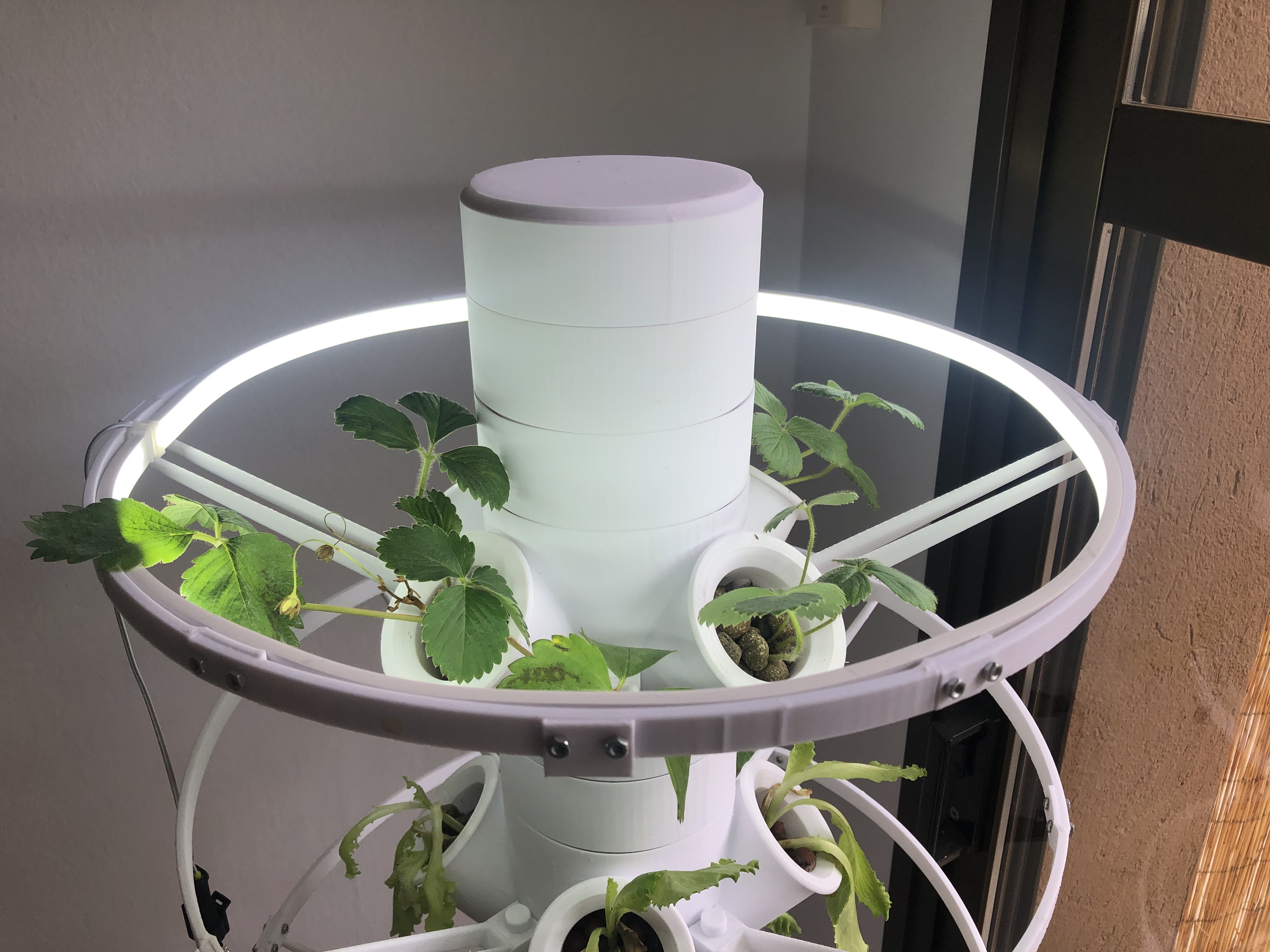 Modular Hydroponic Tower Garden por ekoscape | Descargar modelo STL ...