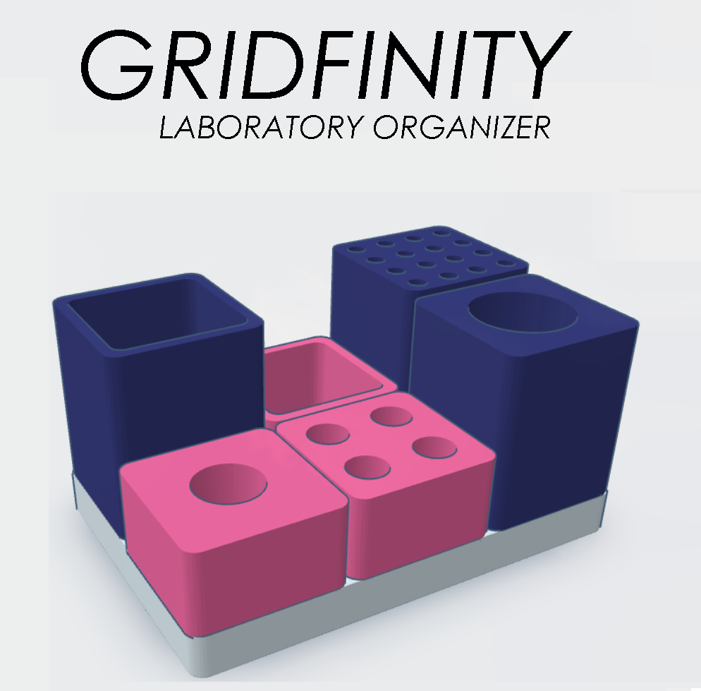 GRIDFINITY laboratory organizer by jakub | Download free STL model ...
