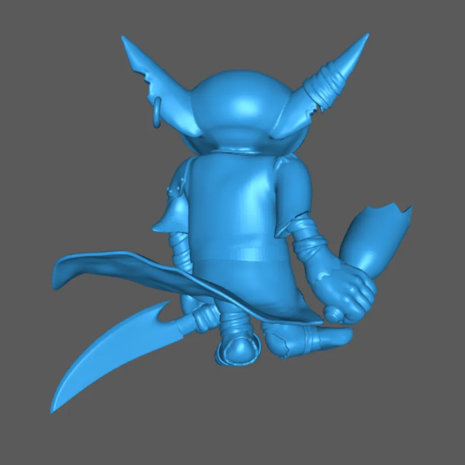Booger, the Goblin Rogue by np-dev | Download free STL model ...