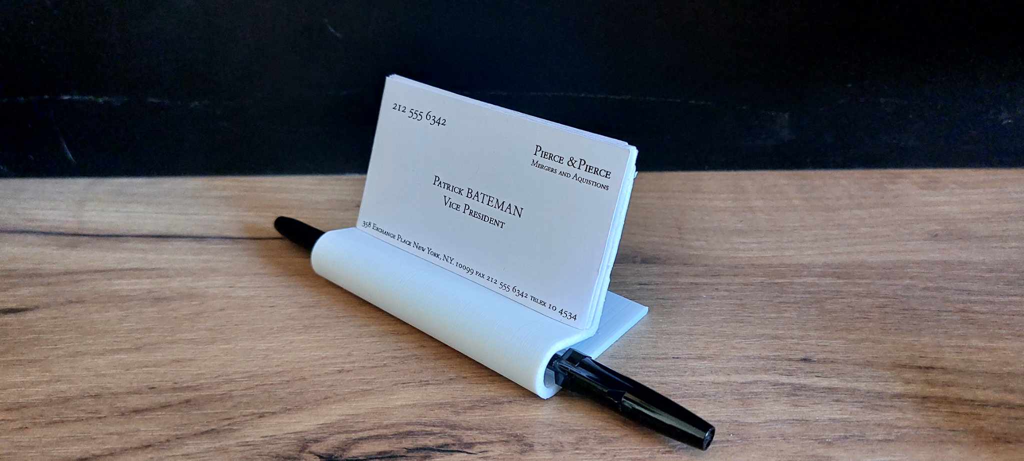 Versatile Business Card & Pen Holder by PSHE CIONG | Download free STL ...