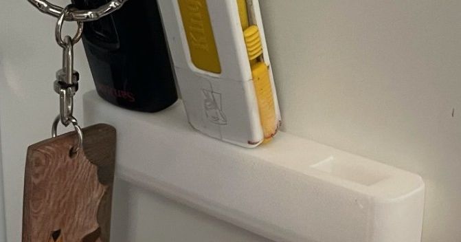 Desk USB key storage by THE_lulu57 | Download free STL model ...