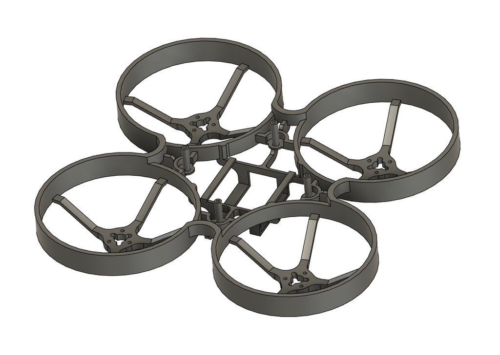 Happymodel Mobula7 V2 frame / 75mm tinywhoop by Alex Veden | Download ...